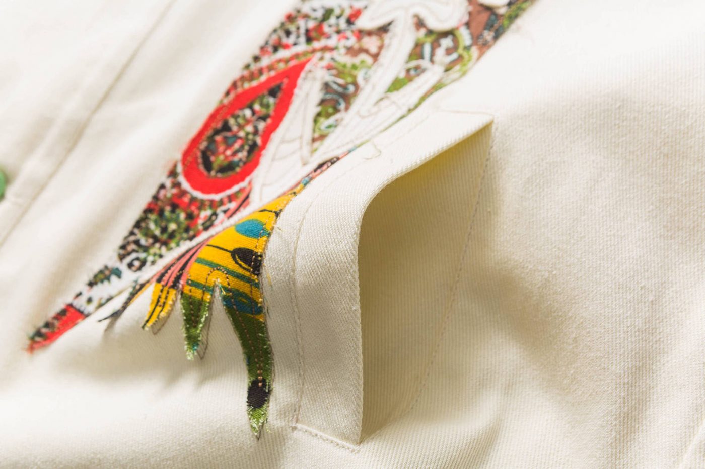 Embroidered Joint Jacket - CircleQ Essentials