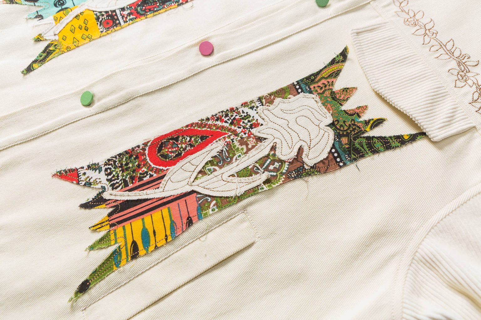 Embroidered Joint Jacket - CircleQ Essentials