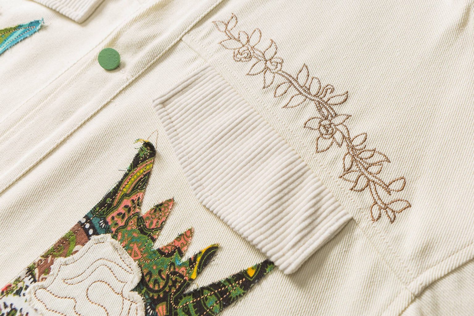 Embroidered Joint Jacket - CircleQ Essentials