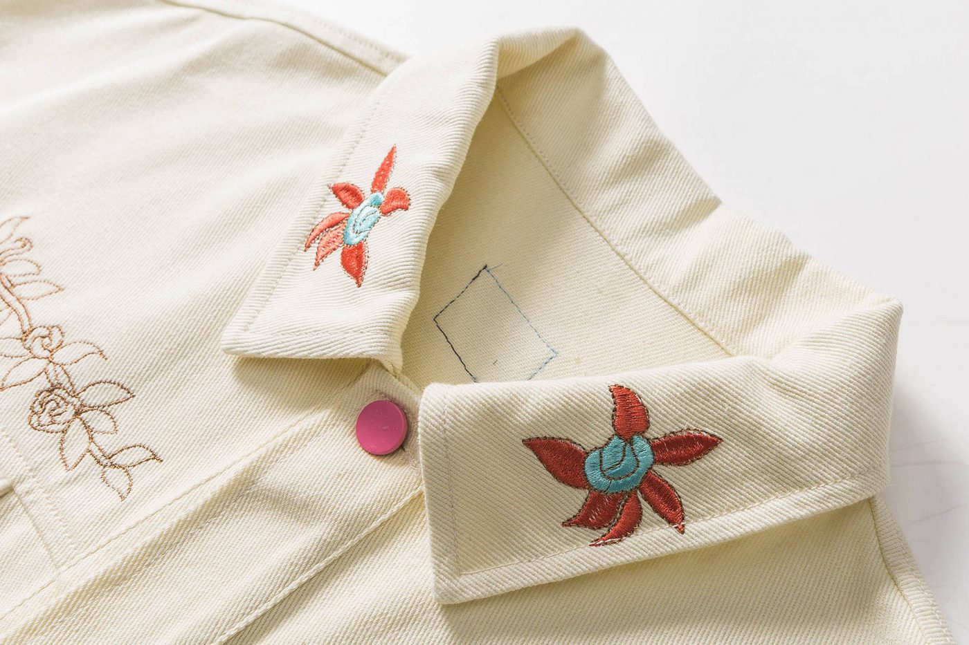 Embroidered Joint Jacket - CircleQ Essentials