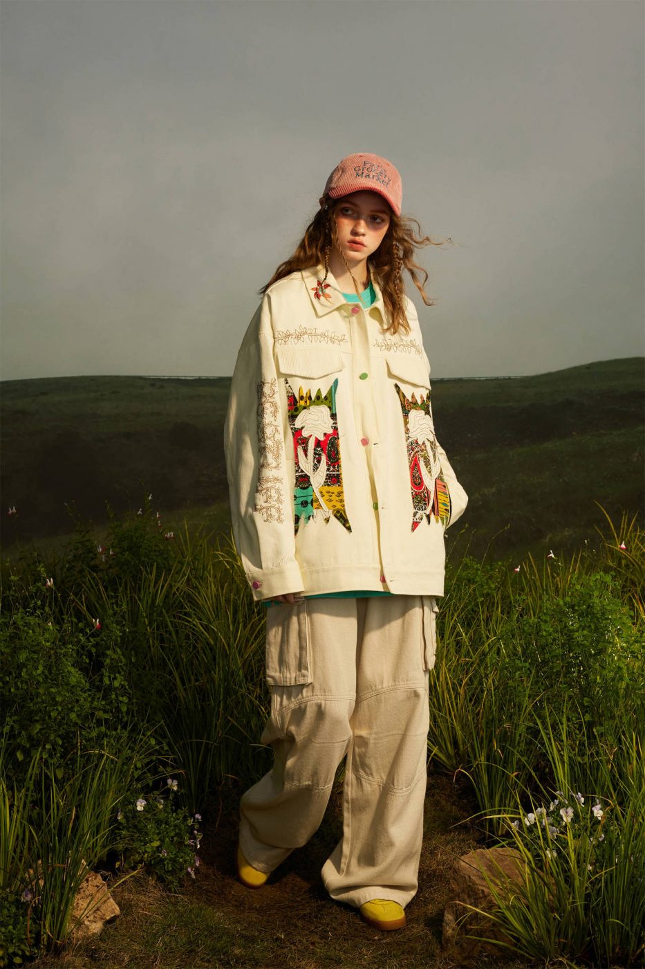 Embroidered Joint Jacket - CircleQ Essentials